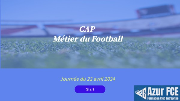 Journée du 22 avril 24 - -CAP MF Grasse | Genially