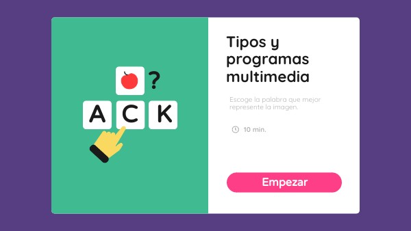 Tipos y programas multimedia | Genially