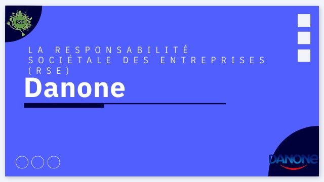 Danone RSE | Genially