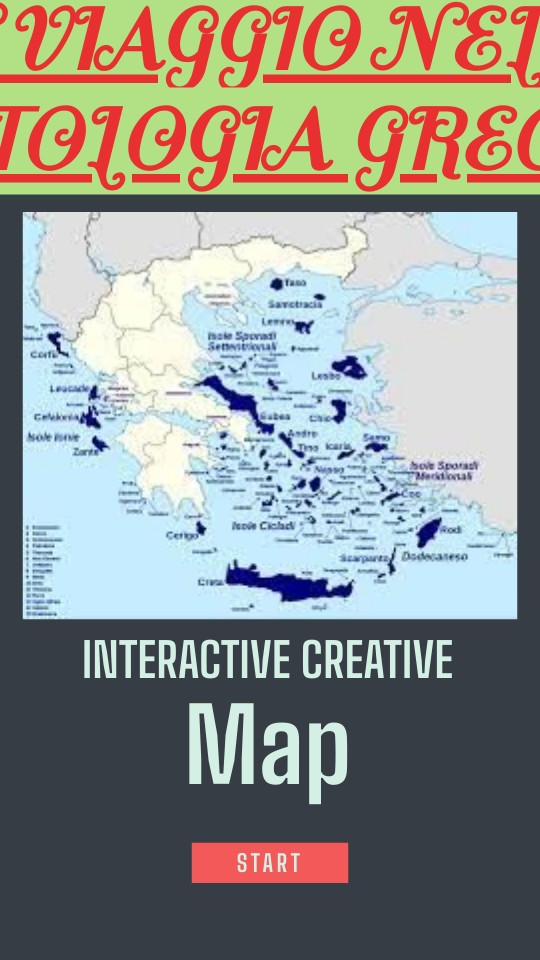 INTERACTIVE CREATIVE MAP | Genially