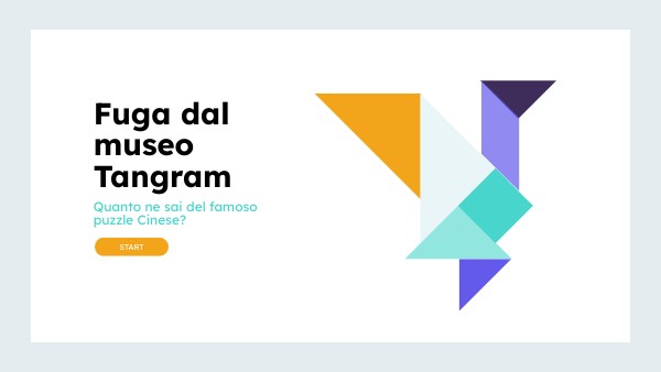 Fuga dal museo Tangram | Genially