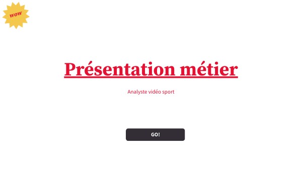 Présentation métier techno | Genially