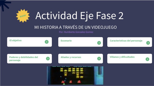 Actividad eje | Genially