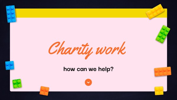 changing lives - charity work