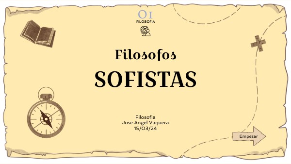 Filosofos Y Sofistas | Genially