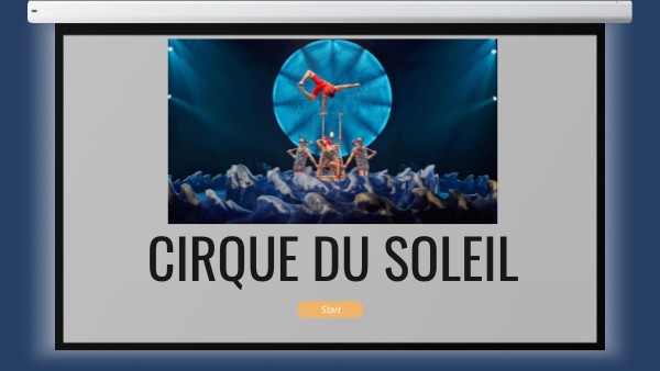 CIRQUE DU SOLEIL | Genially