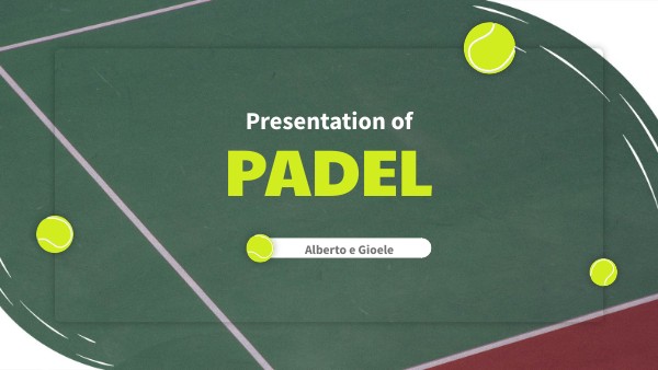 Copia - presentation of padel | Genially