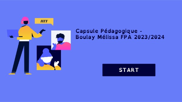 Capsule Pédagogique - Final | Genially