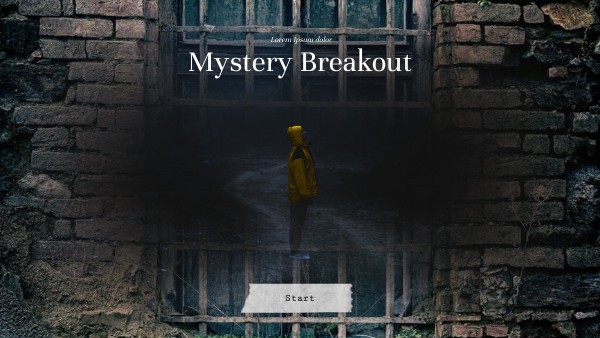 MYSTERY BREAKOUT | Genially