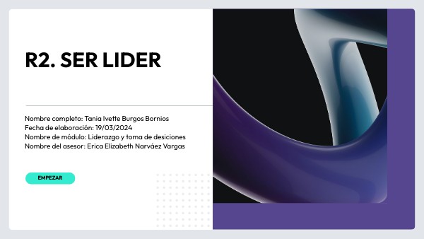 R2. Ser Líder | Genially