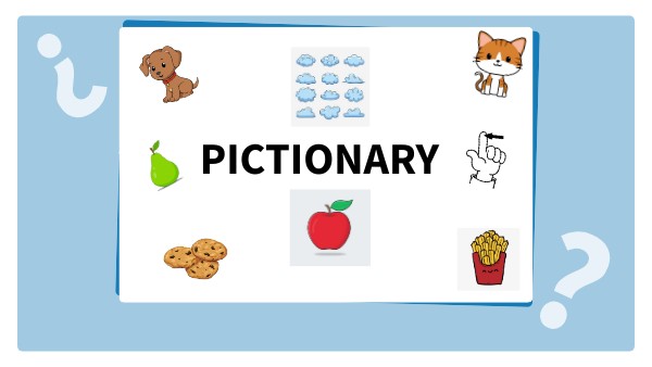 PICTIONARY Nivel A1 | Genially