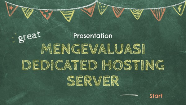 Animated Chalkboard Presentation | Genially