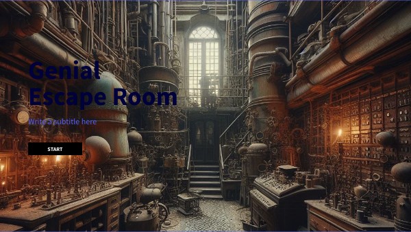 GENIAL ESCAPE ROOM | Genially