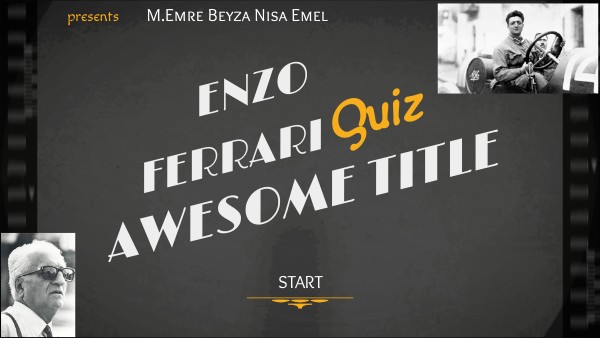 Enzo Ferrari quiz | Genially