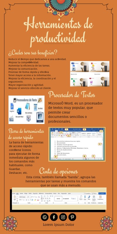 HERRAMIENTAS DE PRODUCTIVIDAD | Genially