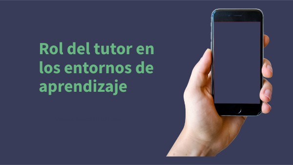 ROL DEL TUTOR | Genially