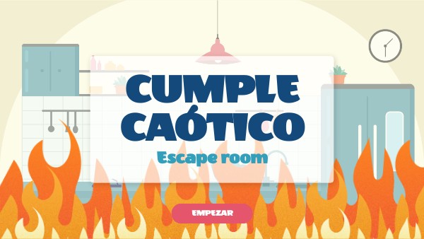 ESCAPE CHAOTIC KITCHEN | Genially