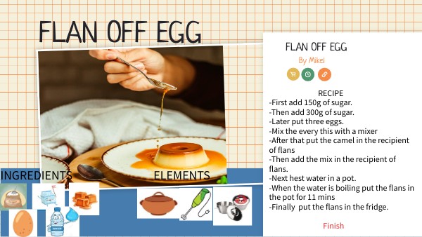 MIKEL - FLAN OF EGG | Genially