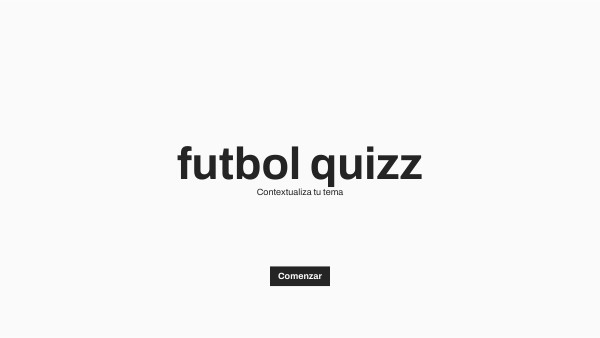 Quiz minimal | Genially