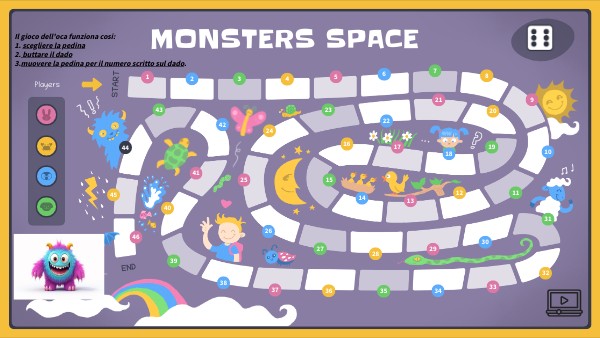 Monsters Space | Genially