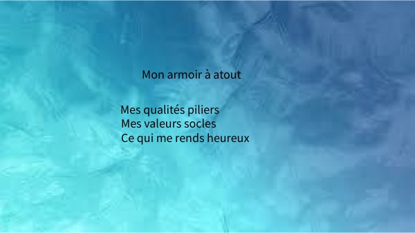 Mes atout pour reussir