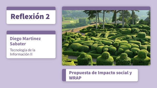 Reflexión 2 Diego Martinez Sabater | Genially