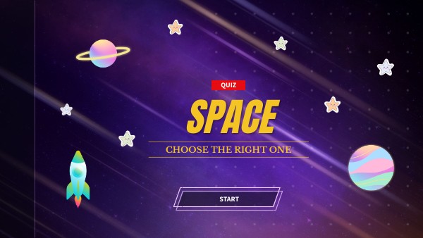 space quiz | Genially