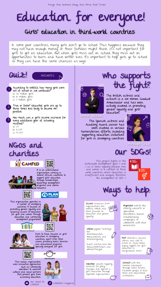 English project | Genially