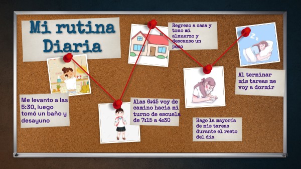 Mi rutina diaria | Genially