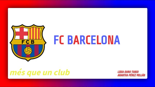 FC BARCELONA | Genially