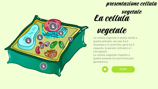 LA CELLULA VEGETALE | Genially