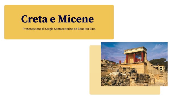 Creta e Micene | Genially