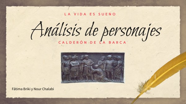 La vida es sueño Fatima y Nour