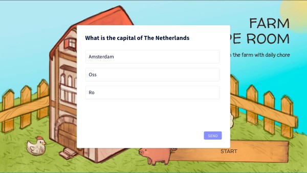 Farm escape room | Genially