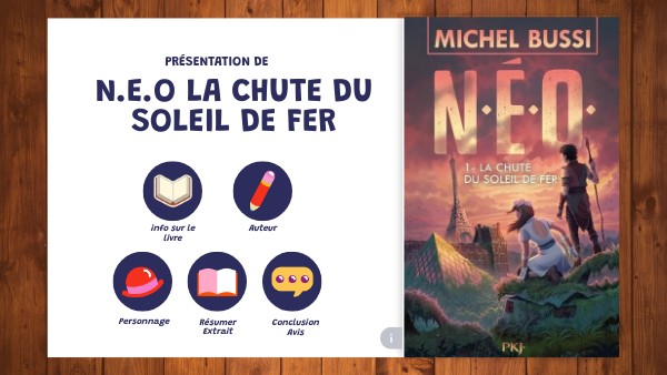 N.E.O La chute du soleil de fer | Genially