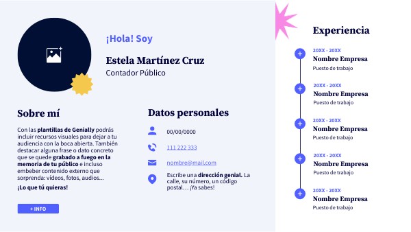 CV Esencial | Genially