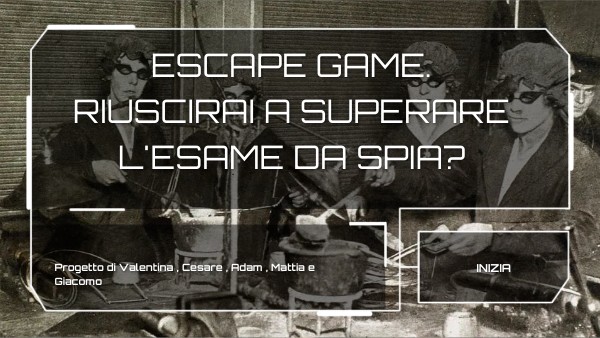escape prima guerra mondiale gruppo 3 | Genially