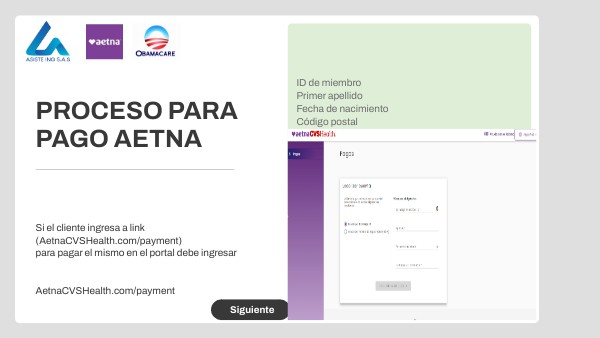 AETNA PAGOS
