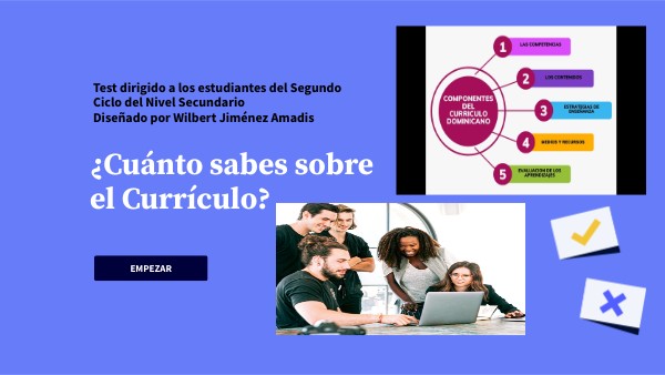 COMPONENTES DEL CURRÍCULO EDUCATIVO DOMINICANO | Genially