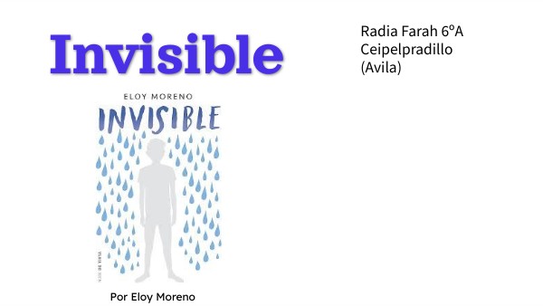 Resumen libro invisible | Genially