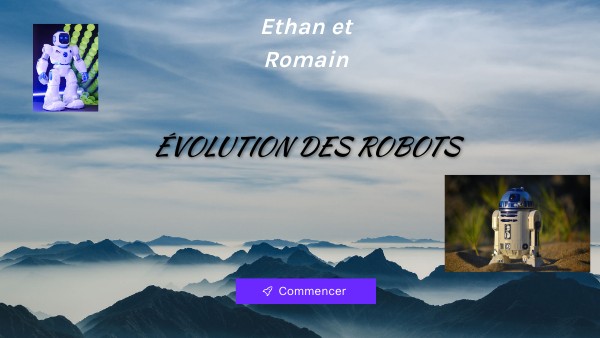 Exposé des robots