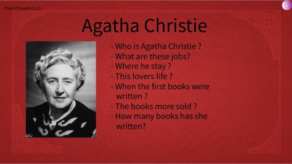 Agatha Christie