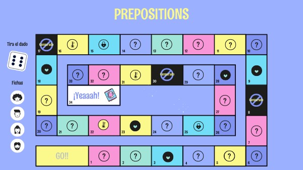 prepositions | Genially