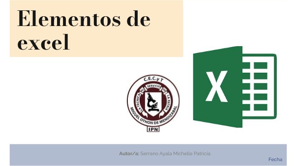 Elementos de excel | Genially