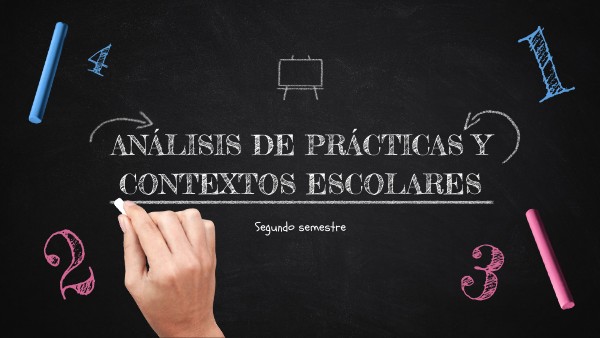 ANÁLISIS DE PRÁCTICAS Y CONTEXTOS ESCOLARES | Genially