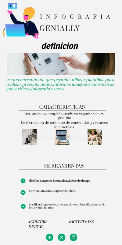Infografía procesador de textos | Genially