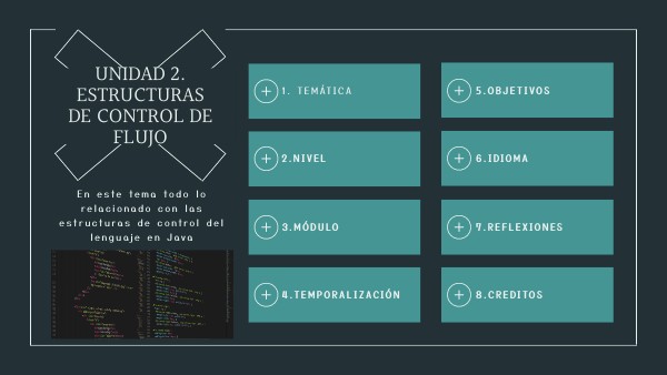 UD 2. Estructuras de Control de Flujo | Genially