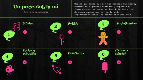 MIS PREFERENCIAS | Genially