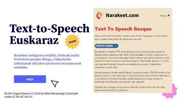 B1.M1 Irisgarritasuna | Genially