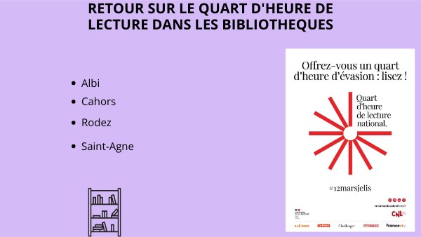 Quart d'heure de lecture